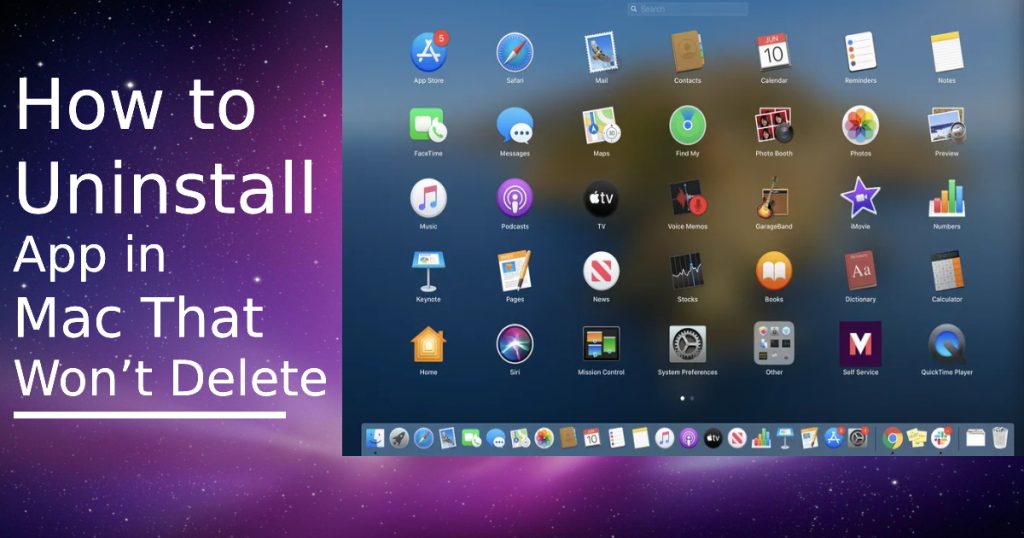 How to Uninstall App in MacBook That Won’t Delete - Rapid Repair