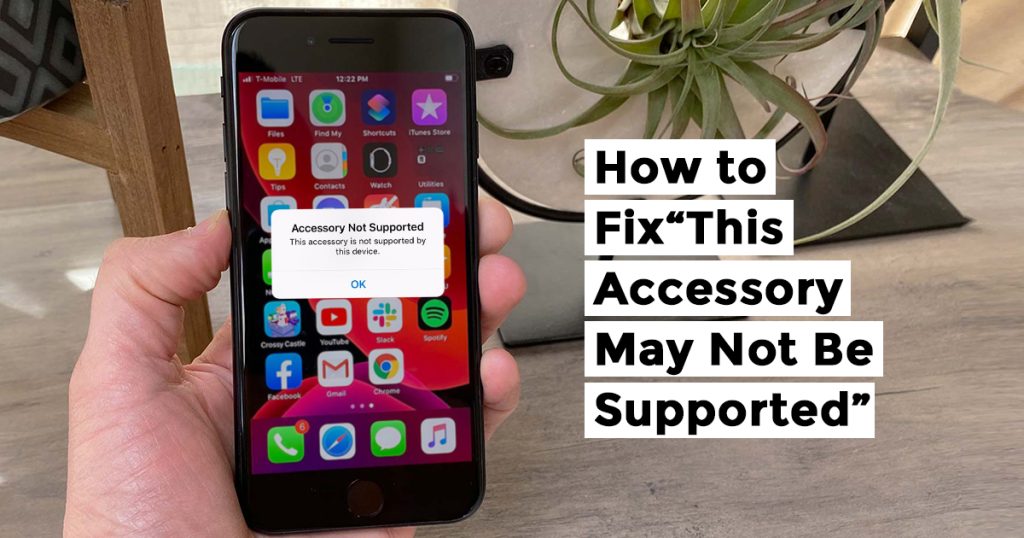 How to Fix “This Accessory May Not Be Supported” in iPhone - Rapid Repair